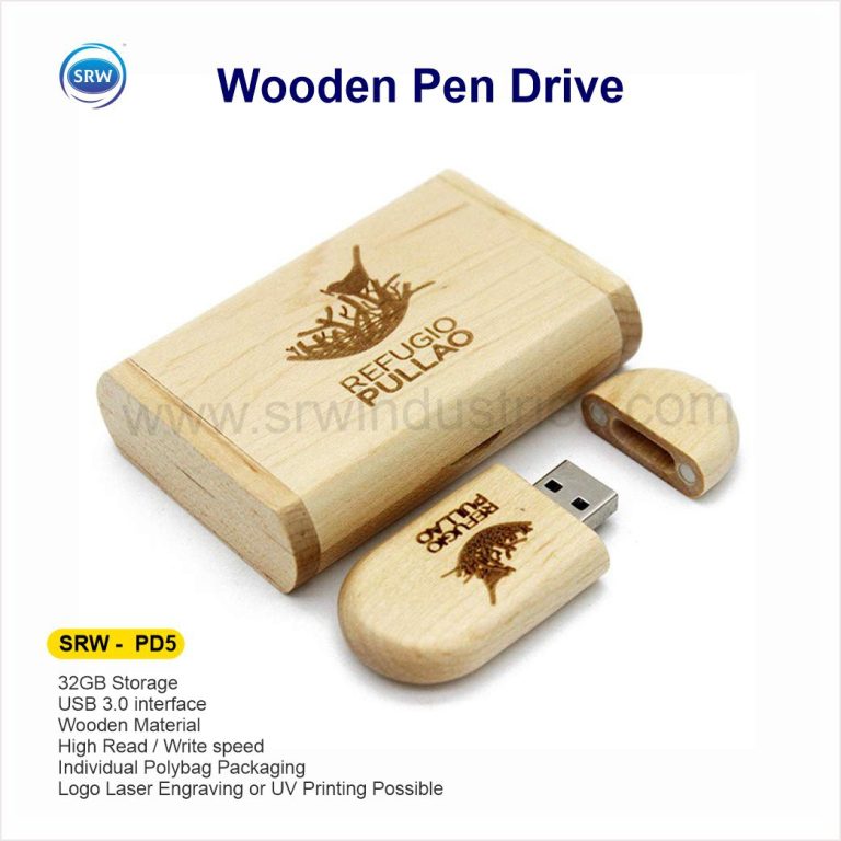 Wooden Pen Drive - SRW INDUSTRIES PVT. LTD
